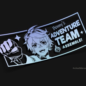 Bennett Decal Genshin Impact 8 Sticker - Etsy