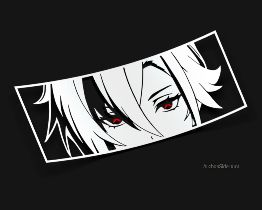 Arlecchino Decal Genshin Impact 8 Sticker - Etsy