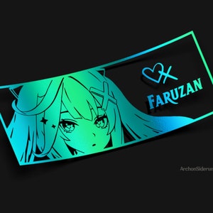 Faruzan Decal || Genshin Impact 8" Sticker - Etsy