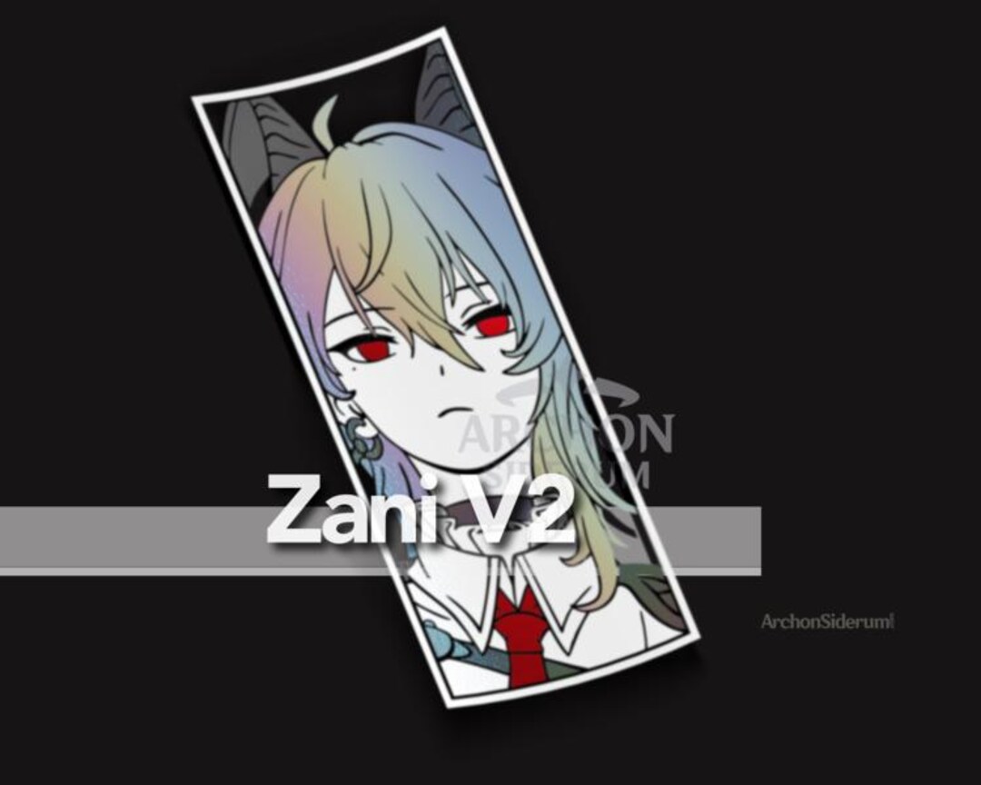 Zani Decal || Wuwa 8" Sticker - Etsy