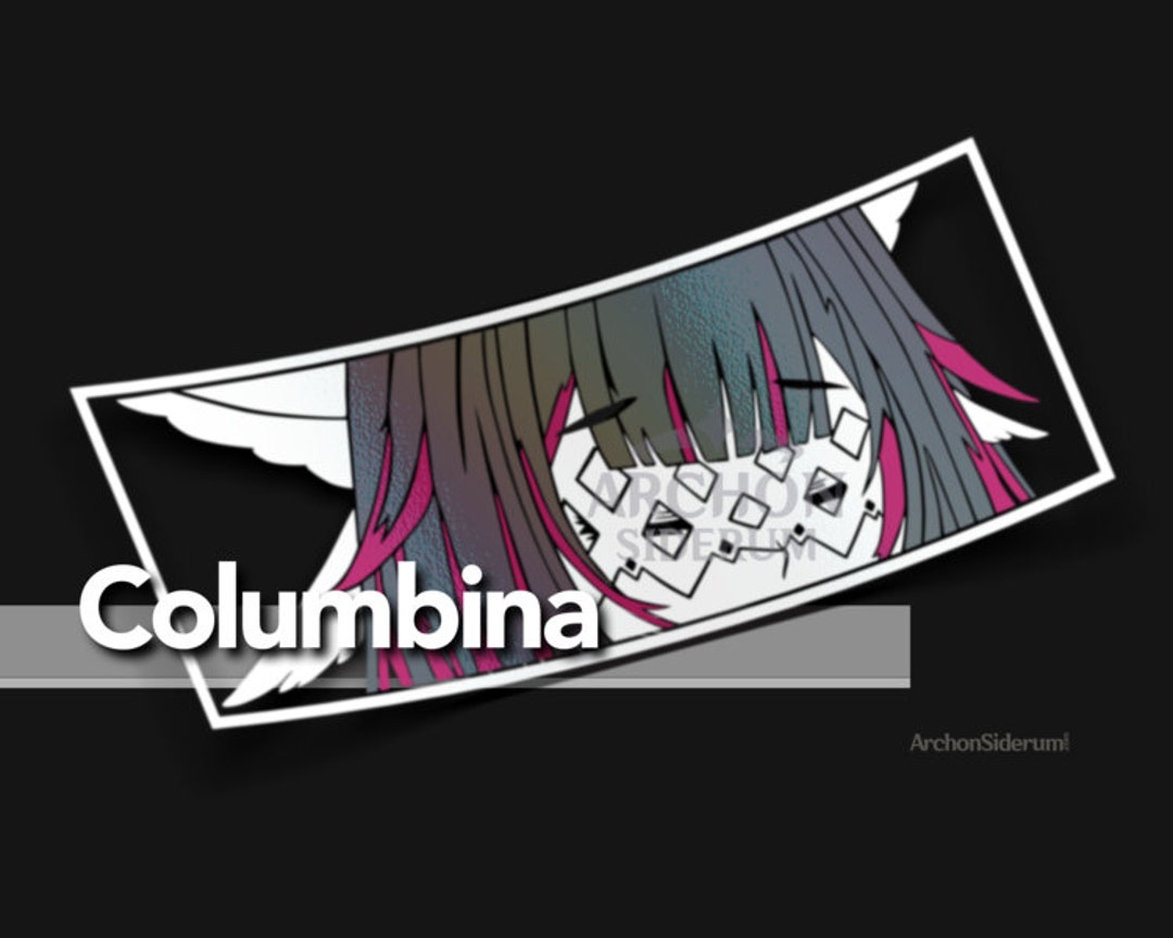 Columbina Decal || Genshin Impact 8" Sticker - Etsy