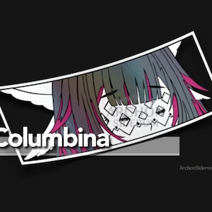 Columbina Decal || Genshin Impact 8" Sticker - Etsy