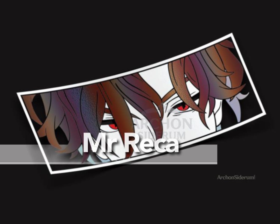 Mr Reca Decal || Honkai Star Rail 8" Sticker - Etsy