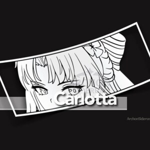 Carlotta Decal || Wuwa 8" Sticker - Etsy