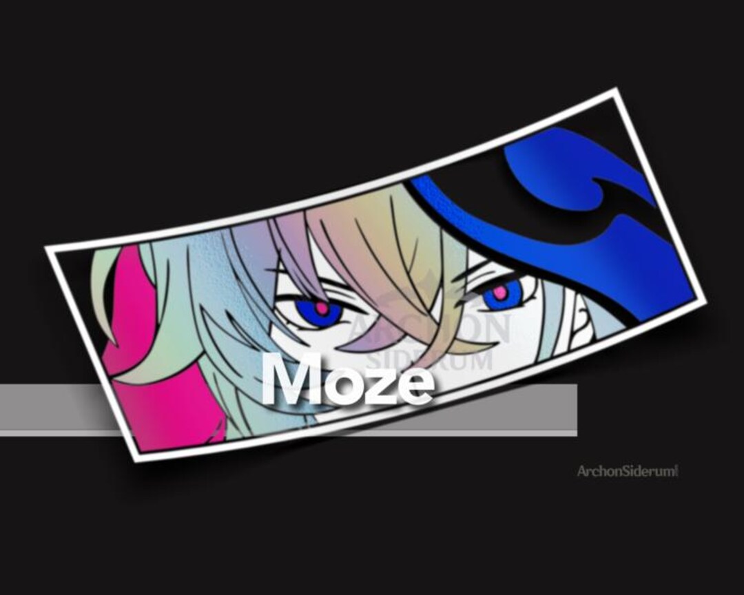Moze Decal || Honkai Star Rail 8" Sticker - Etsy