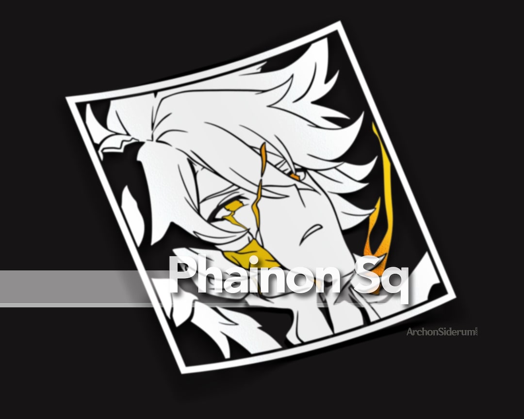 Phainon Decal || Honkai Star Rail 8" Sticker - Etsy