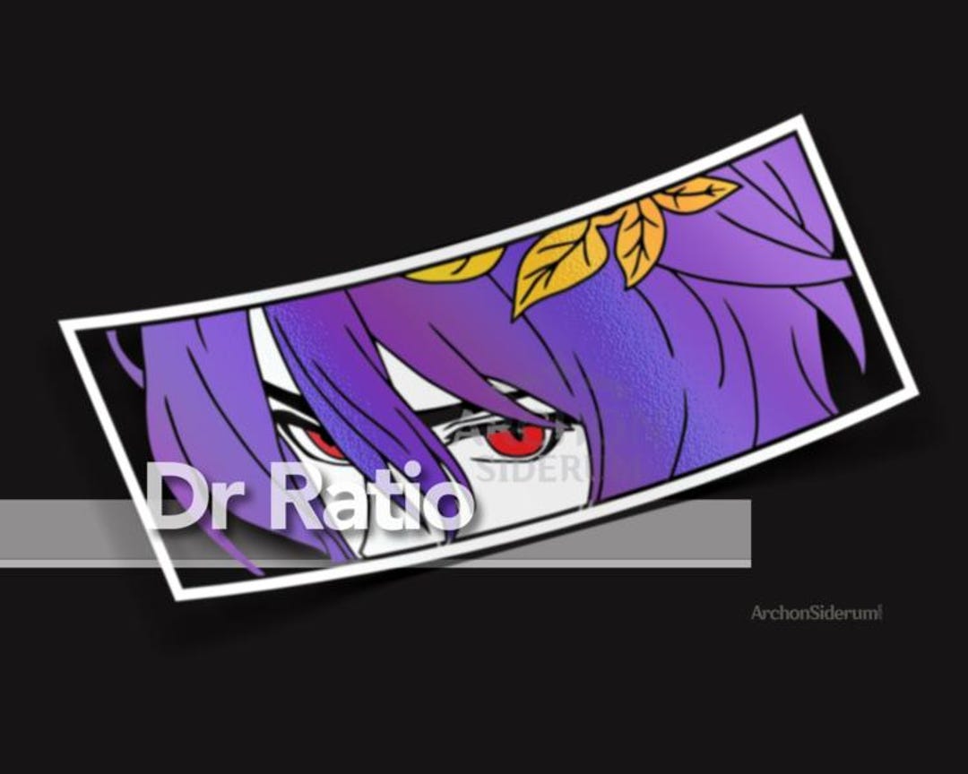 Dr Ratio Decal || Honkai Star Rail 8" Sticker - Etsy