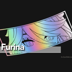 Furina Decal || Genshin Impact 8" Sticker - Etsy