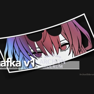 Kafka Decal || Honkai Star Rail 8" Sticker - Etsy