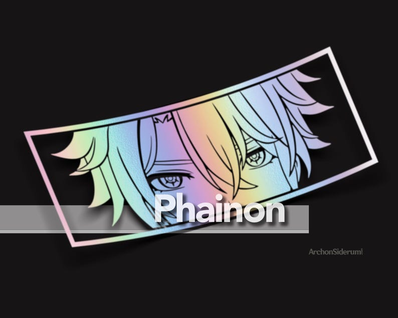Phainon Decal || Honkai Star Rail 8" Sticker - Etsy