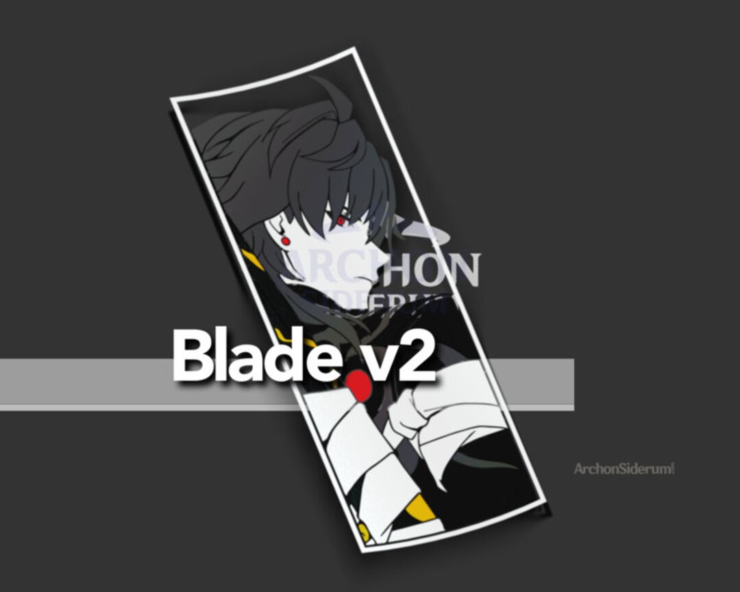 Blade Decal || Honkai Star Rail 8" Sticker - Etsy