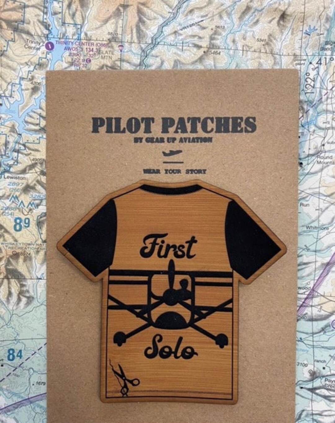 First Solo Patch Eye Catching Laser Engraved Patch Makes Great Gifts ...