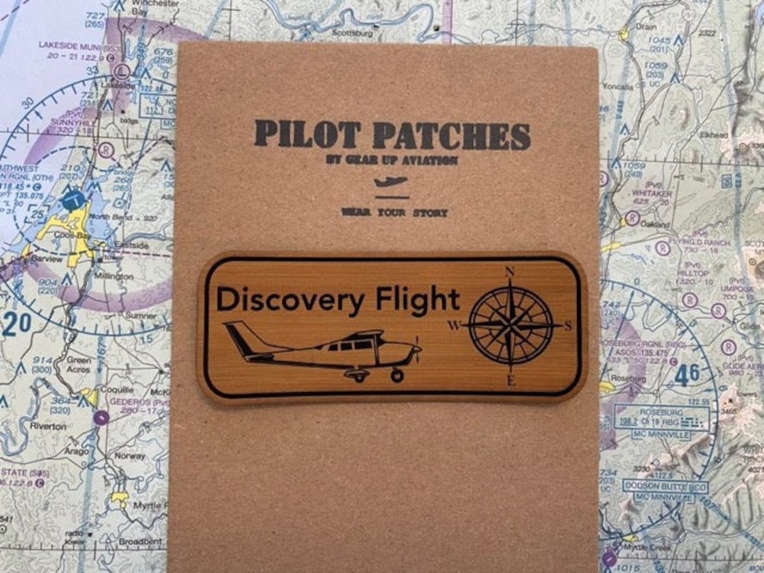 Discovery Flight Eye Catching Laser Engraved Patch Makes Great Gifts ...