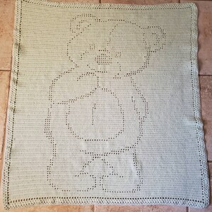 Crochet Baby Bear Blanket - Etsy