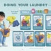 How to Do Laundry/visual Aid/coping Skills/special Needs/visual Chart ...