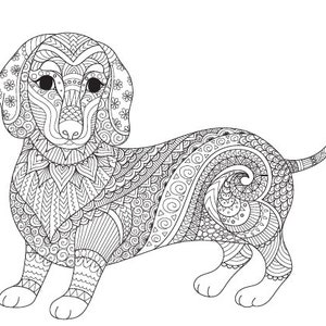 Animal Coloring Pages: 75 Animals Adult Coloring Book | 75 Digital ...