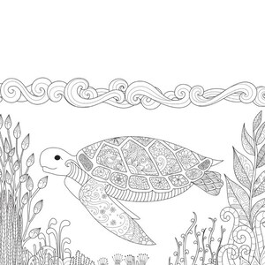 Animal Coloring Pages: 75 Animals Adult Coloring Book | 75 Digital ...
