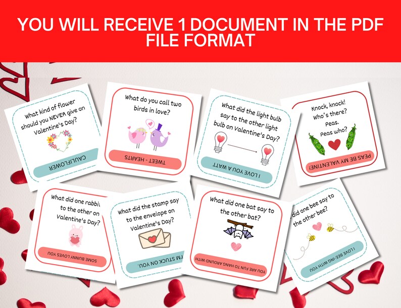 Printable Valentine's Day Lunchbox Notes, Jokes for Kids, Food Puns for ...