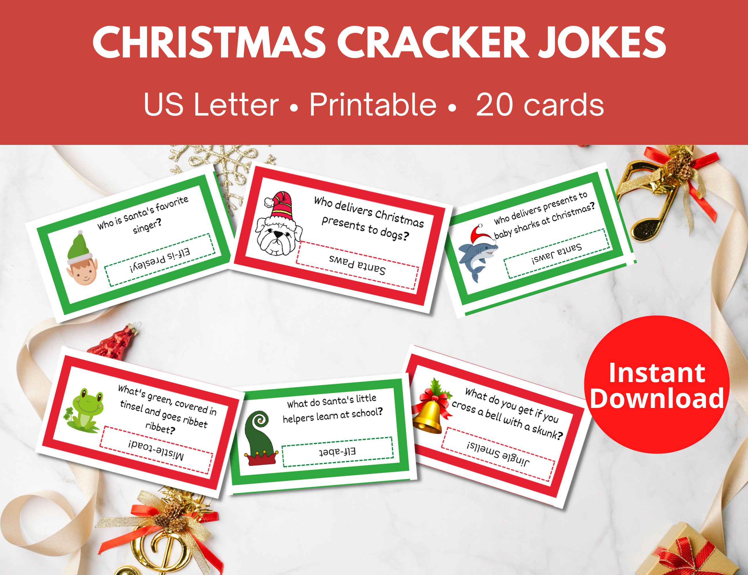 Printable Christmas Jokes | Jokes for Kids | Lunchbox Jokes | Lunch Box ...