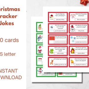 Printable Christmas Jokes | Jokes for Kids | Lunchbox Jokes | Lunch Box ...