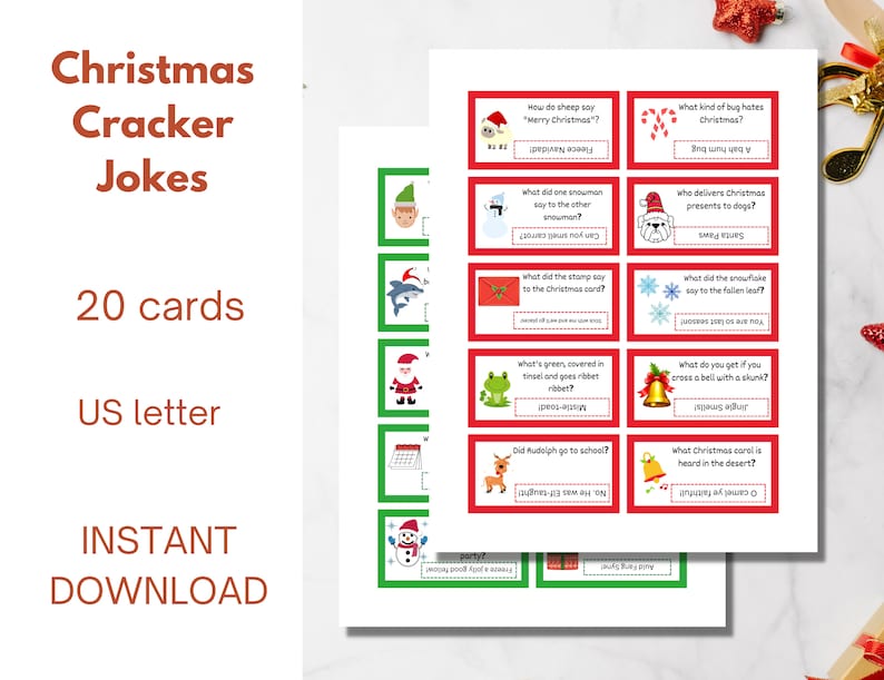 Printable Christmas Jokes | Jokes for Kids | Lunchbox Jokes | Lunch Box ...