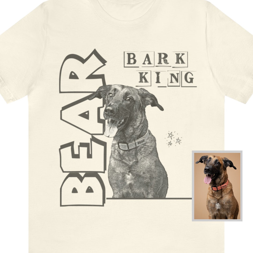 Personalized Pet Apparel, Custom Photo and Text, Feed Me Now, Bark King ...