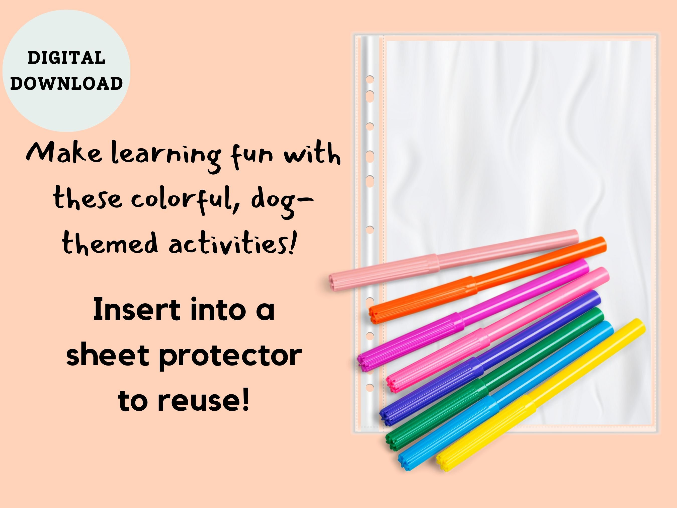 Dog Themed, Early Language Worksheets // Speech Therapy Materials ...
