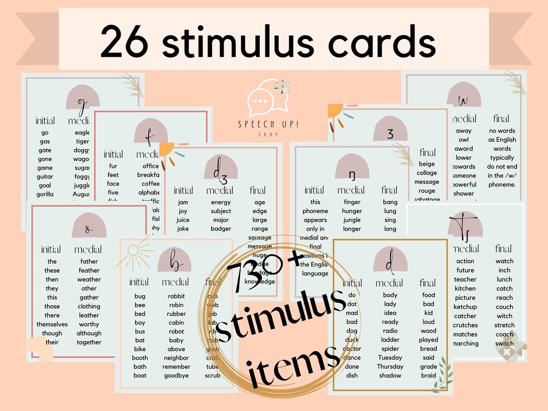 Speech Therapy Articulation Deck, Articulation Cards // Speech Therapy ...