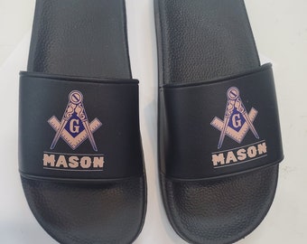 Masonic Slippers for Men - Etsy