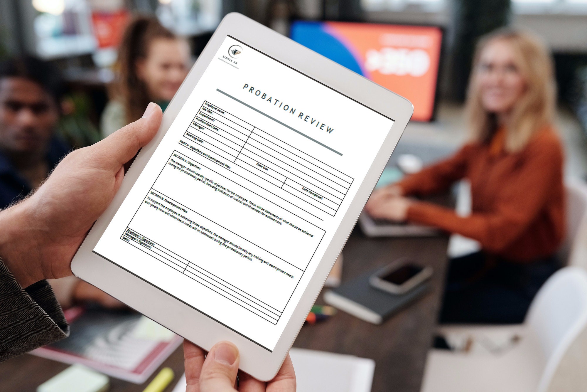 Employee Probation Review | Guide and Template | HR Tools and Templates ...