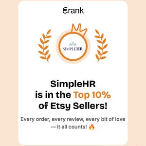 Employee Exit Interview | Human Resources | HR Tools and Templates - Etsy