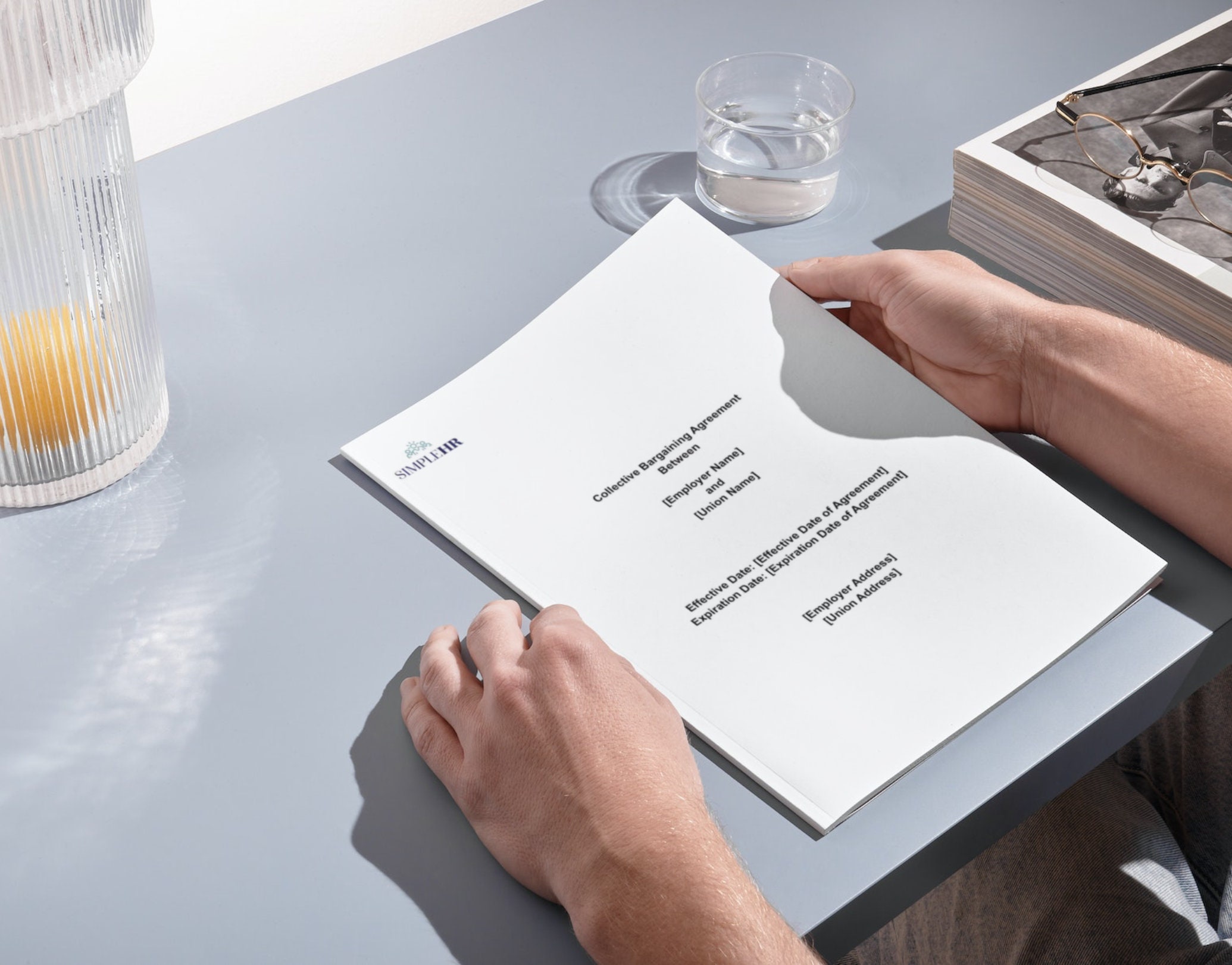 Collective Bargaining Agreement Template | Labour Relations| Employment Law| HR Tools and ...