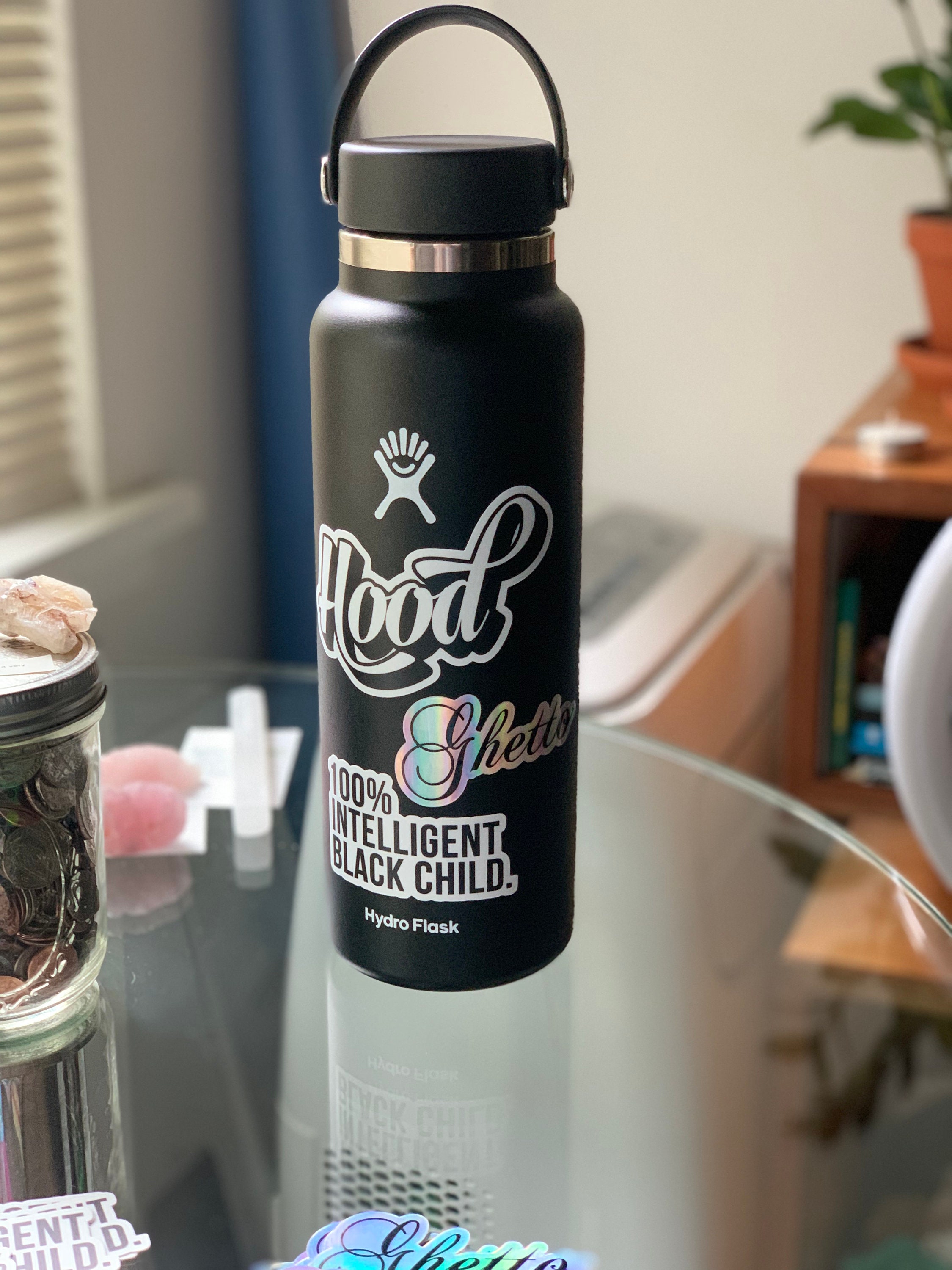 We “hood Adjacent” Sticker - Etsy