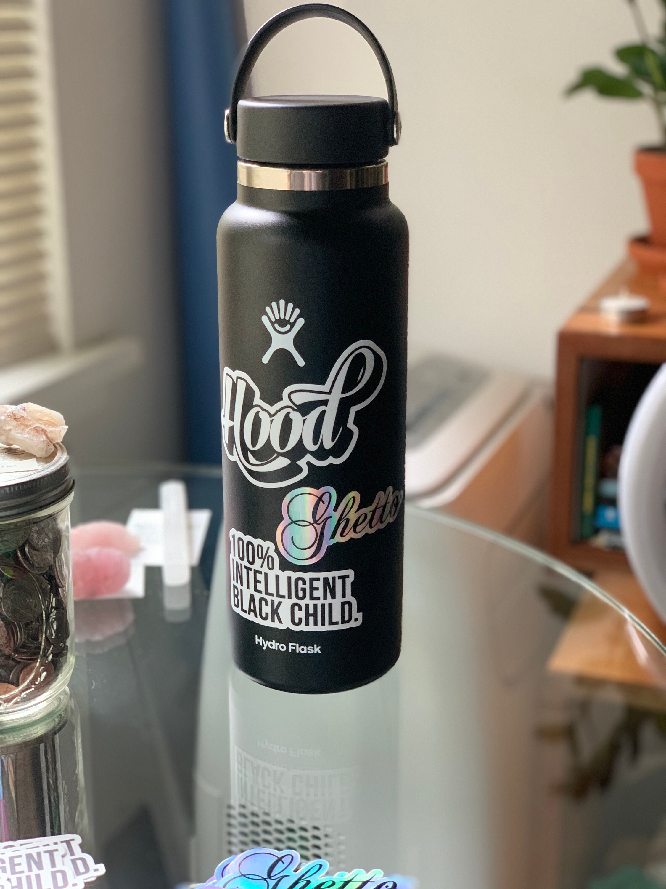 Im ghetto in Cursive Sticker - Etsy