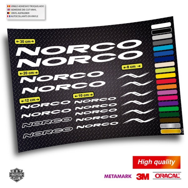 Norco Bike Decal - Etsy