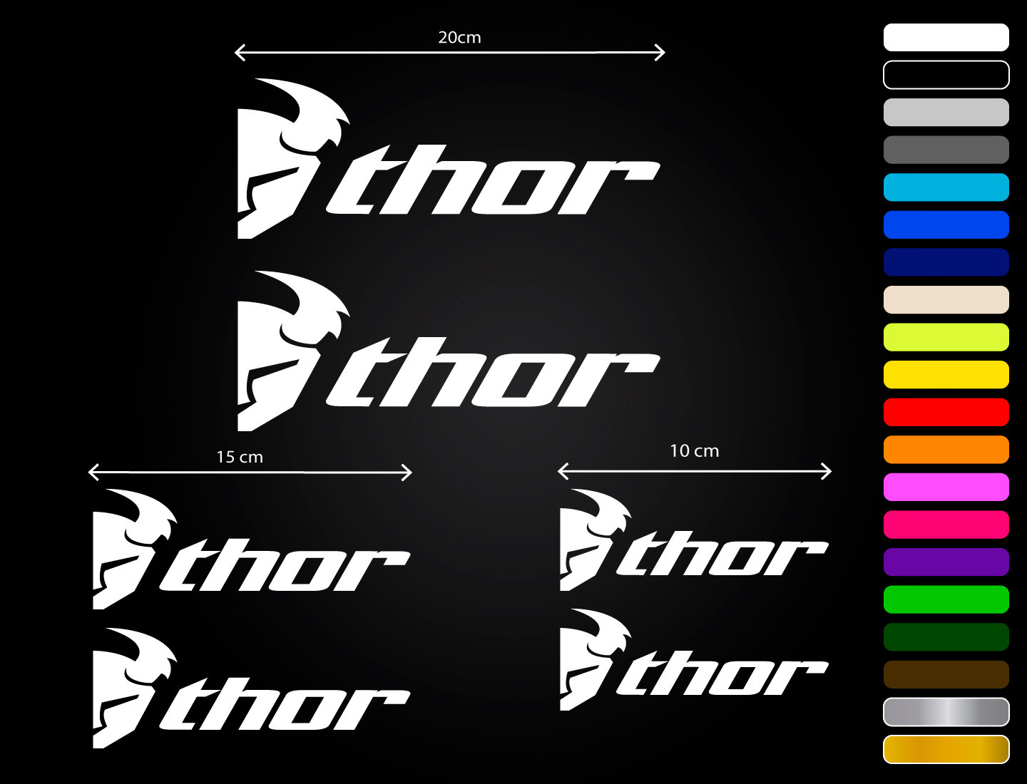 Thor Racing Logos