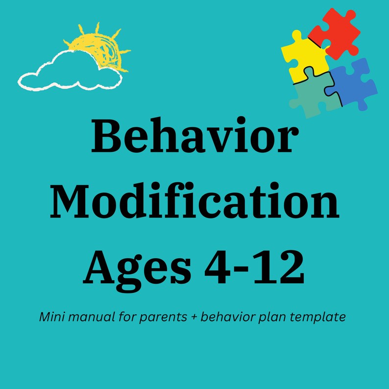 Behavior Chart for Kids Ages 4-12 - Etsy