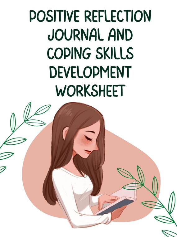 Positive Self-reflection Worksheet for Adults - Etsy