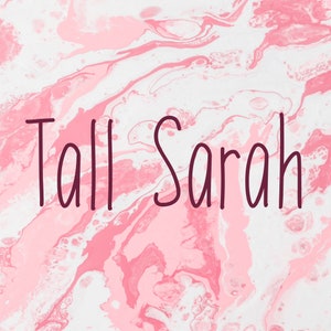 Tall Sarah - Handwriting Style Font - Etsy