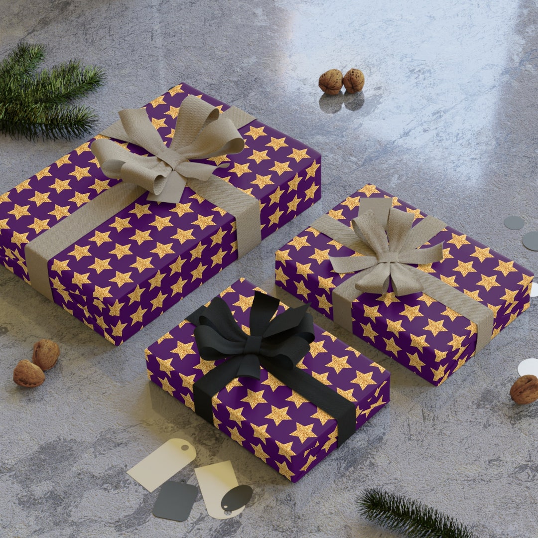 Vikings Themed Gift Wrapping Paper Rolls, Vikings Christmas Wrapping ...