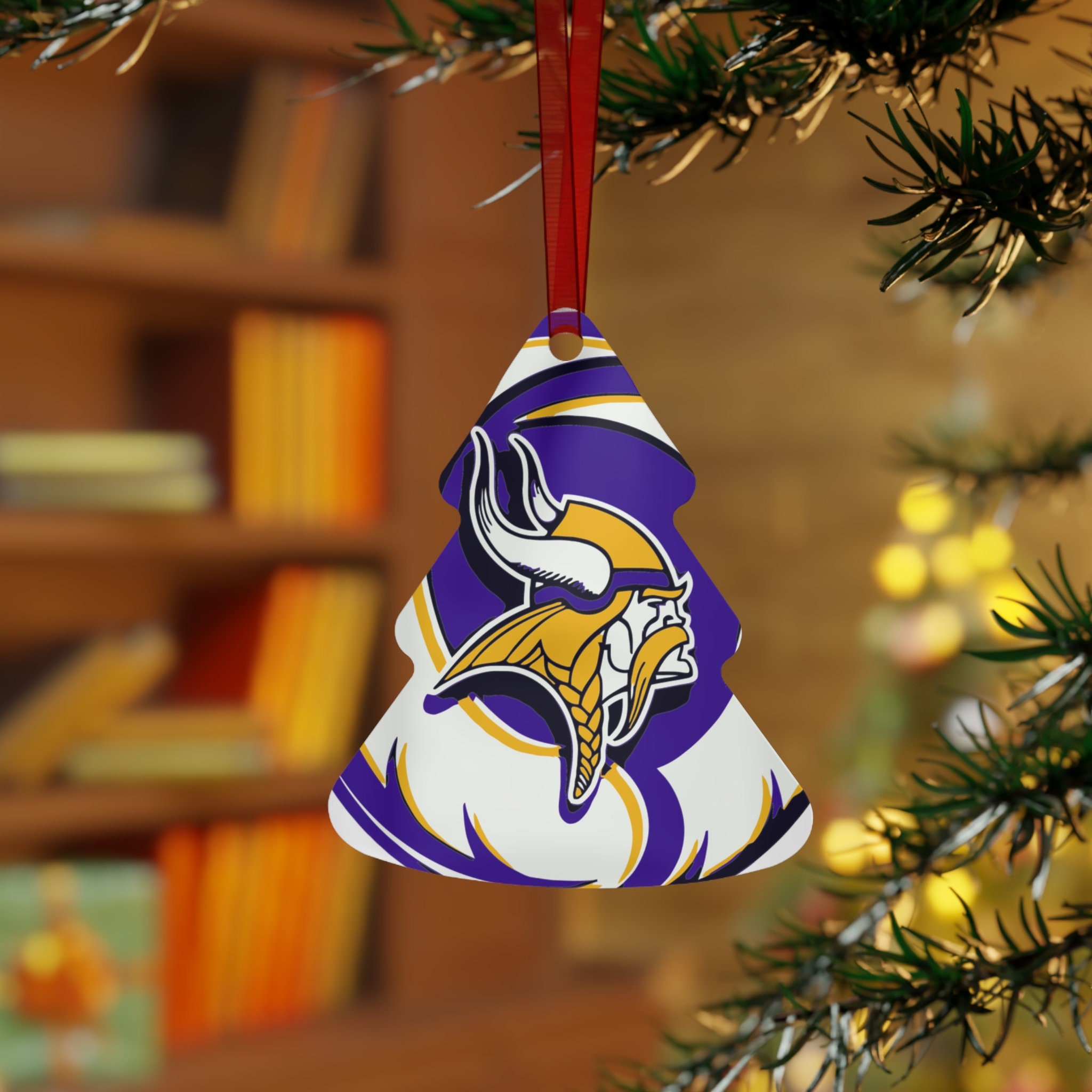 MN Vikings Christmas Ornaments, MN Vikings Decor, Vikings Xmas Ornament ...