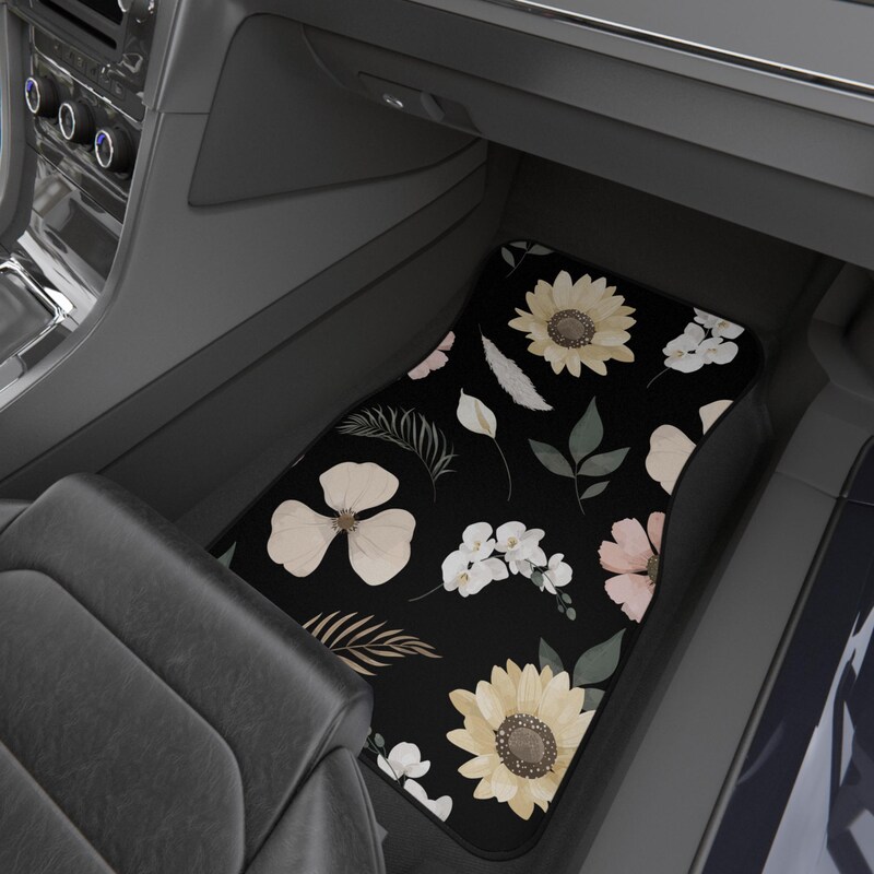 Floral Car Mats - Etsy