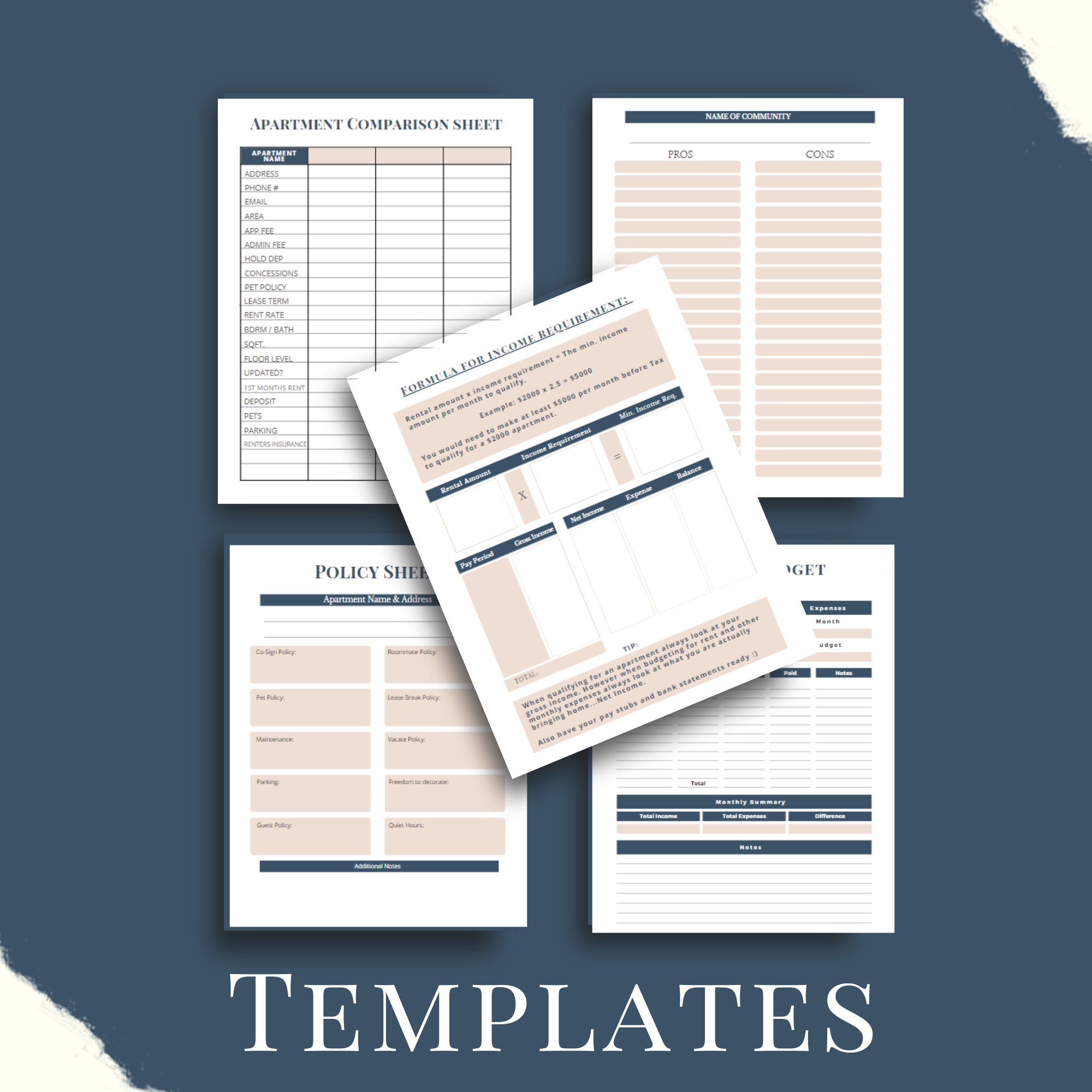 Apartment Hunting Checklist, Apartment Hunting Questions, Apartment ...