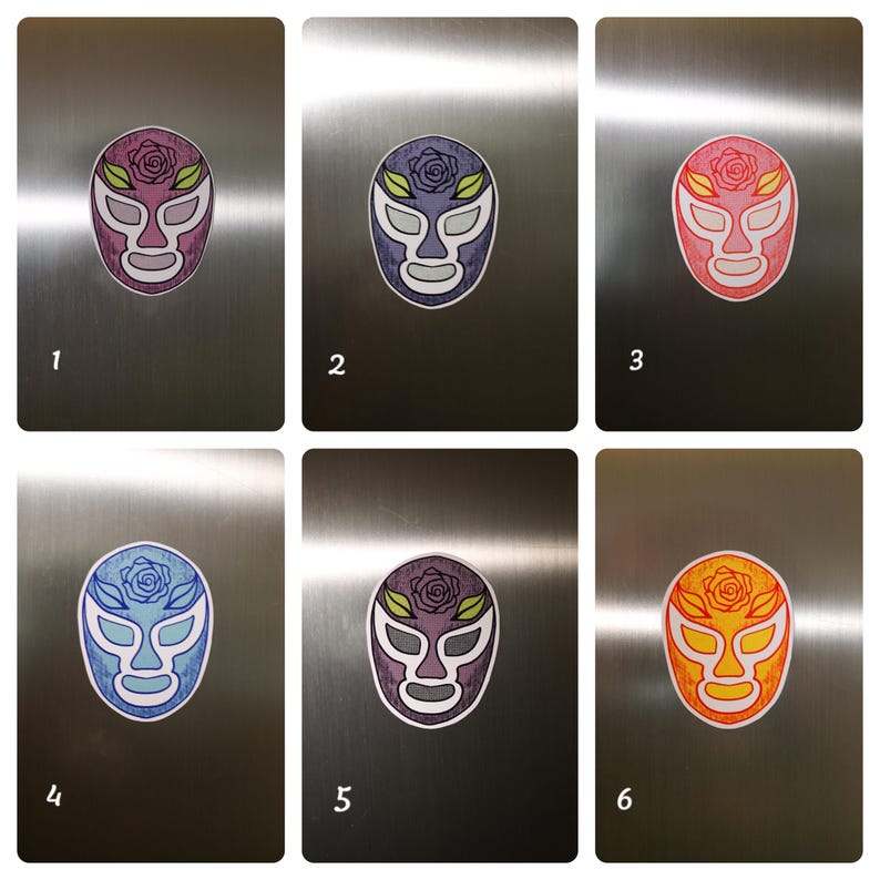Luchador De Amor -greeting Card With Self Seal Envelope / Wrestling ...
