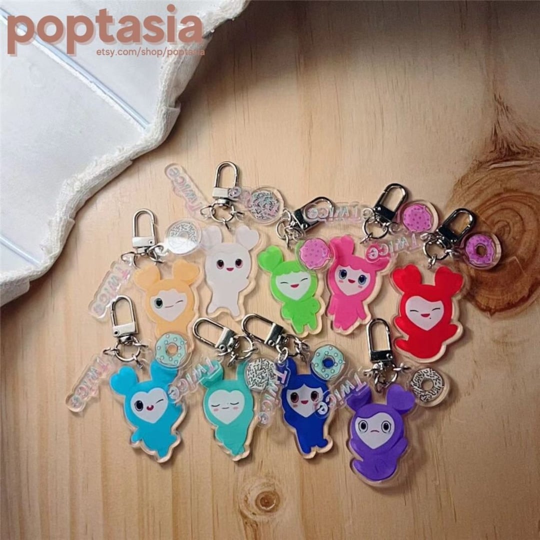 Lovelys TWICE Kpop Toy Keychain Merch ONCE - Etsy
