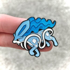 Entei Suicune Raikou Pokemon Enamel Pins | Gen 2 Legendary Trio ...