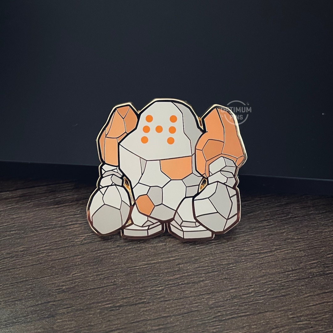 Regi Trio Pokemon Enamel Pin, Lapel Pin, Hat Pin - Regirock Regice ...