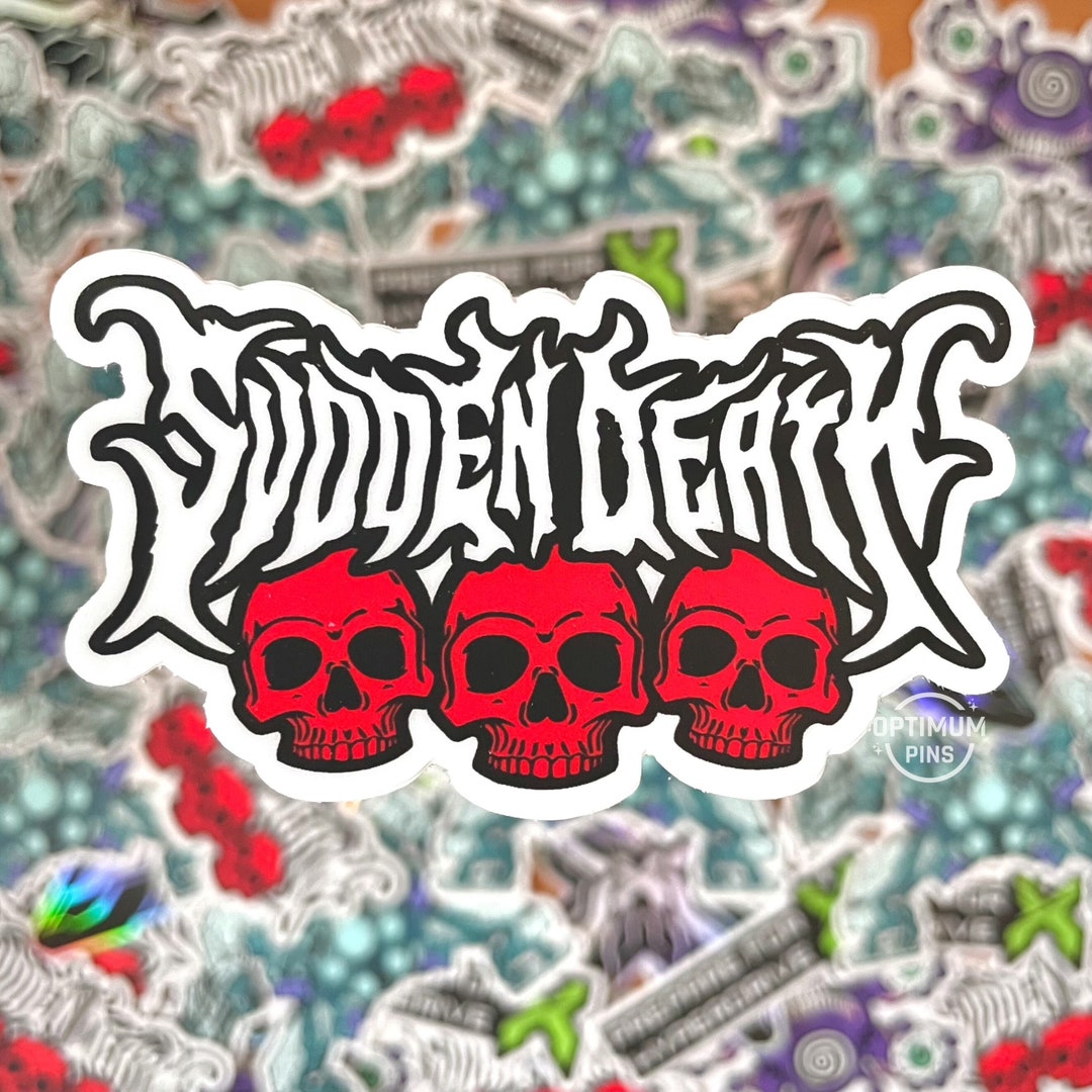 Svdden Death Sticker | EDM Sticker | VOYD Sticker - Etsy