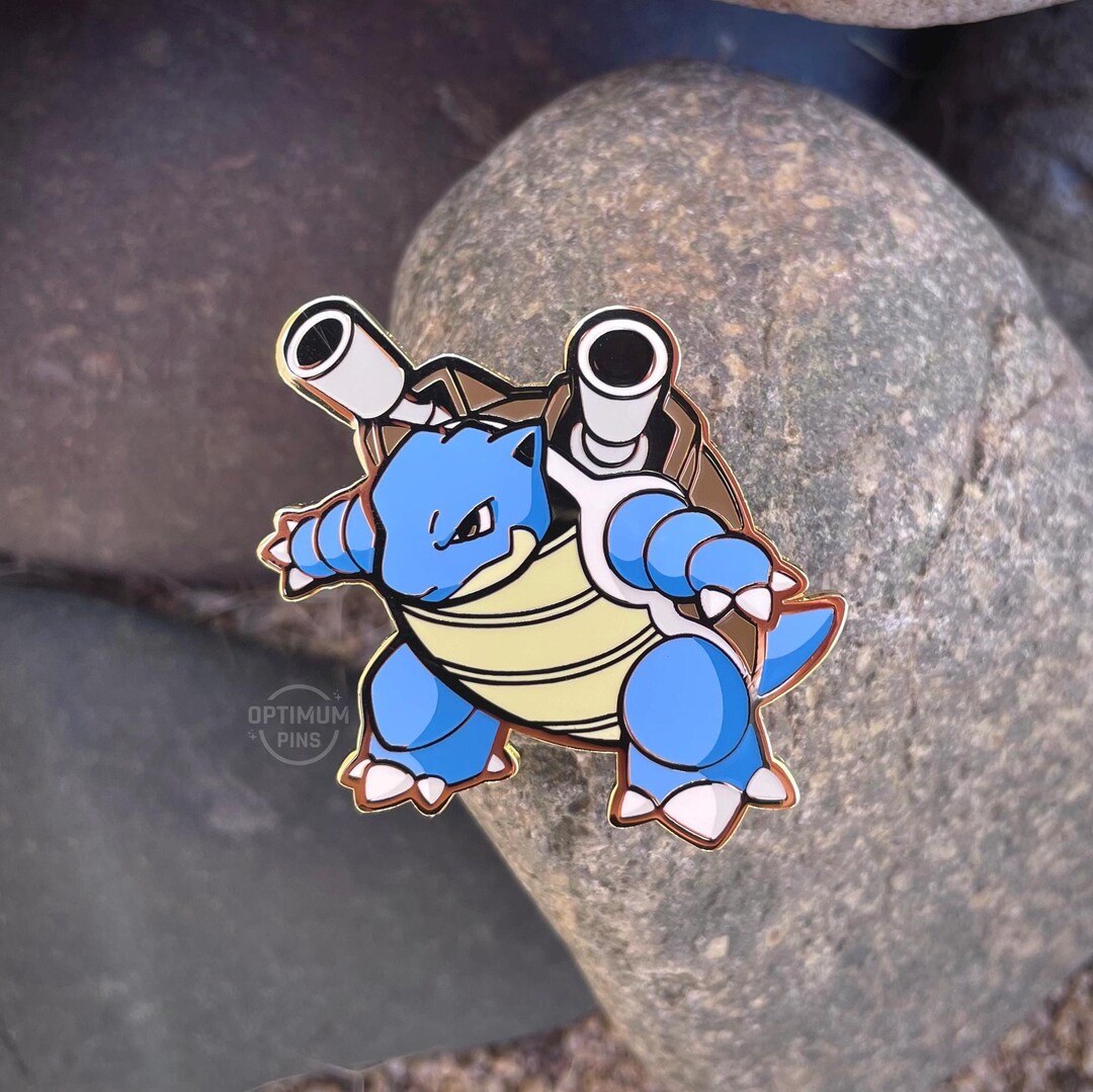 Blastoise Pokemon Enamel Pin, Lapel Pin, Hat Pin - Etsy