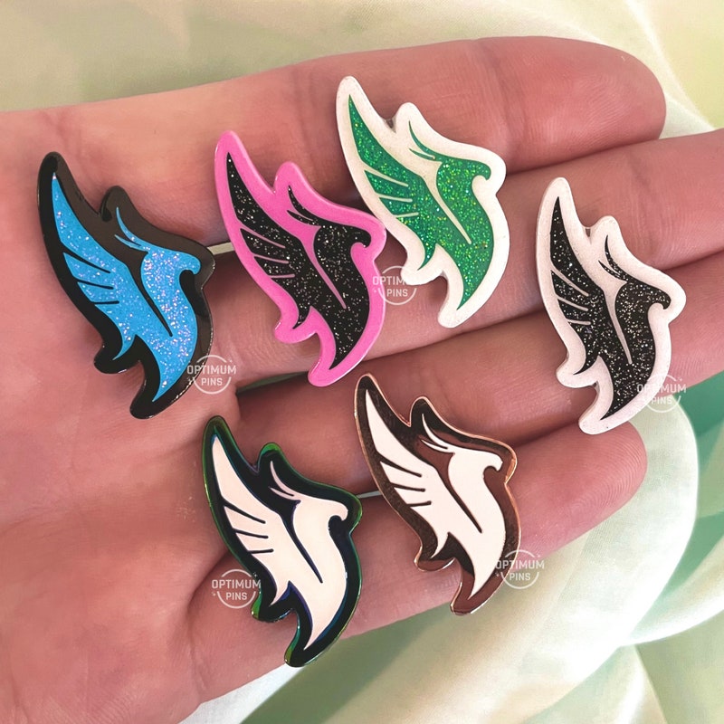 Phoenix Pin - Etsy